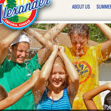 Camp Alexander Website | IM Design Group